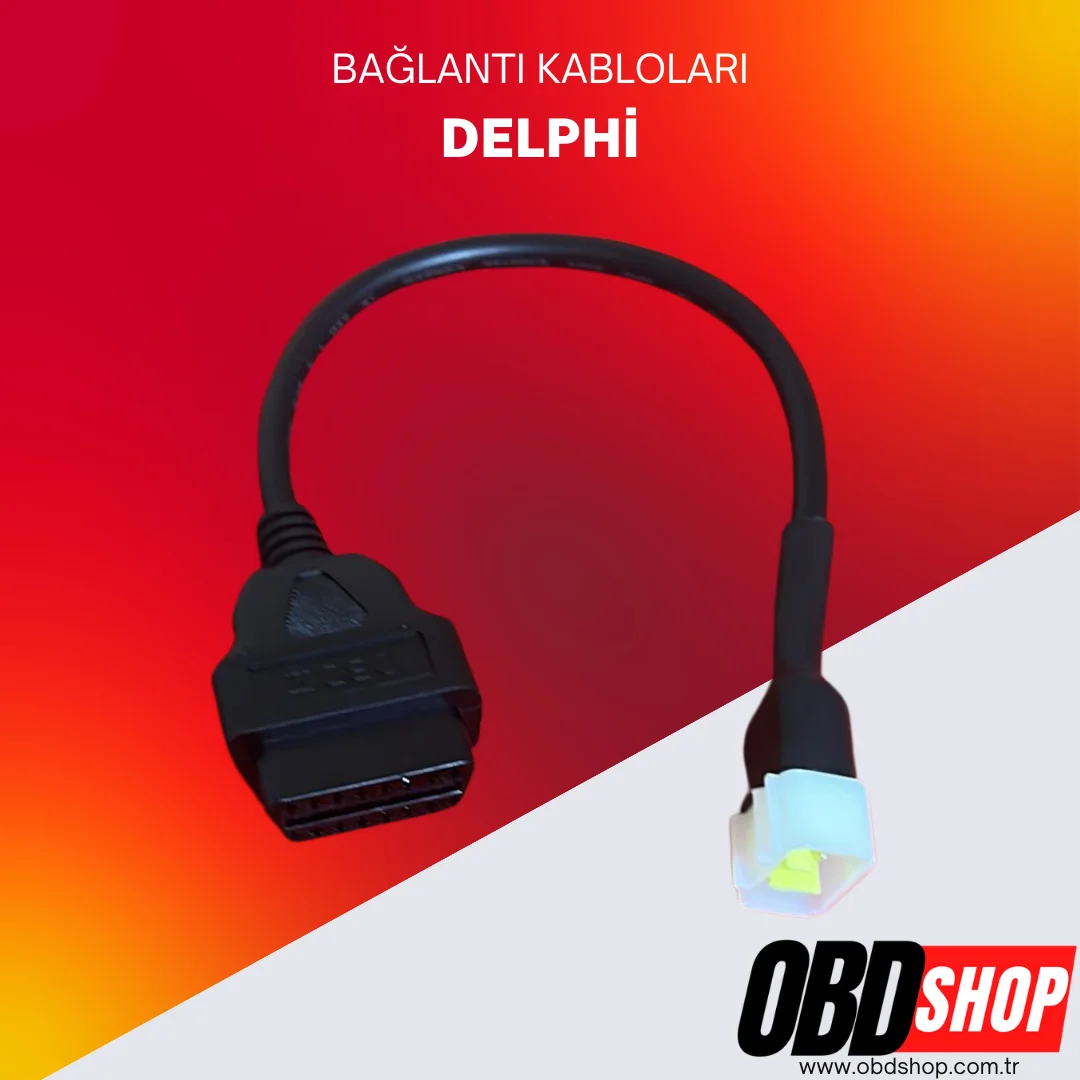 Delphi Bağlantı Kablosu OBD - OBDShop - Arıza Tespit Cihazları ve ...