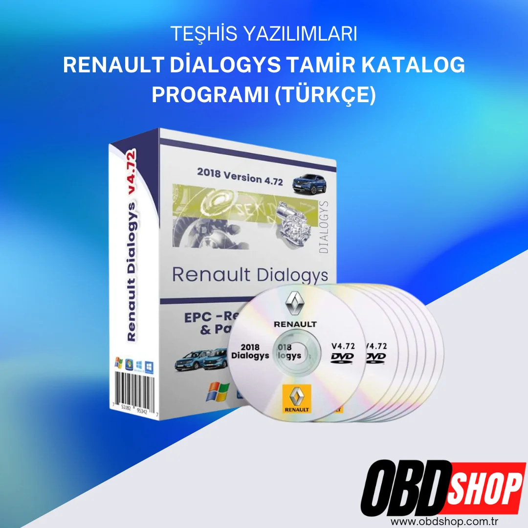 Renault Dialogys Tamir Katalog Yazılımı (Türkçe) - OBDShop - Arıza ...